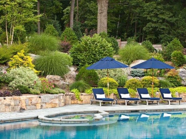 25 Must-See Pool Landscaping Ideas with Rocks - Flipping Prosperity